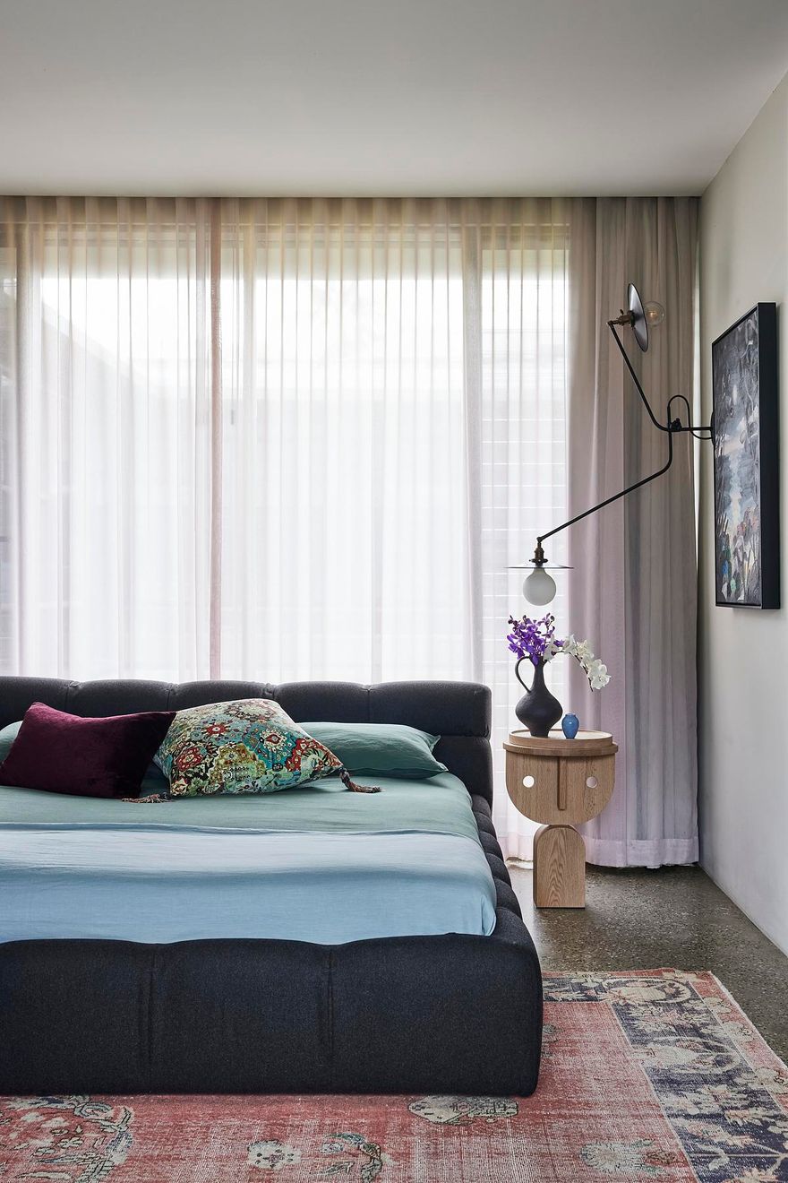 How a Designer Created a Home in a Bold Brutalist House