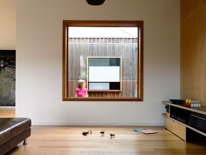 Batten and Board House: A Simple 'Box' Transforms a Weatherboard