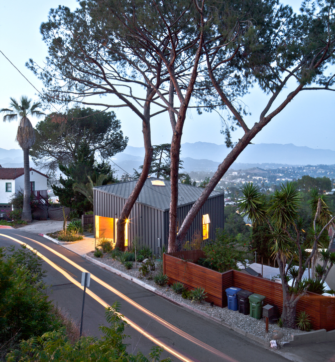 A Single-Space Living Area Helps this Compact Home to Feel Spacious