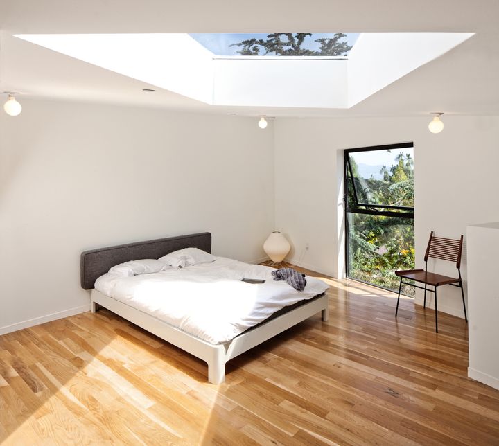 A Single-Space Living Area Helps this Compact Home to Feel Spacious