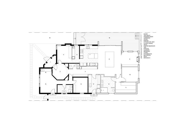 A Stunning Timber Lined Clerestory is the Centrepiece of This Reno