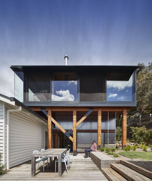 A Beautiful Old Beach Shack Retains Its Classic Charms