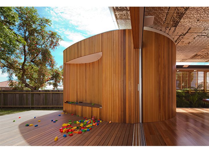 A Fun, Kid-Friendly Home for a Family with Four Children Under Four