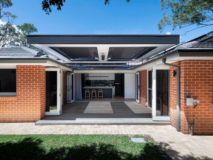 Transforming a '90s red brick project home into something special