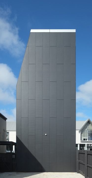 Former Site of a Public Toilet Becomes a High Tech Tower for Living
