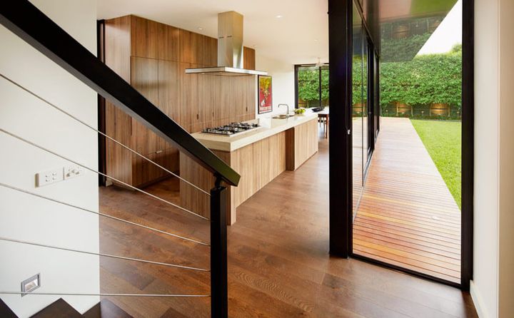 A Dramatically Modern Modular Home in Northcote