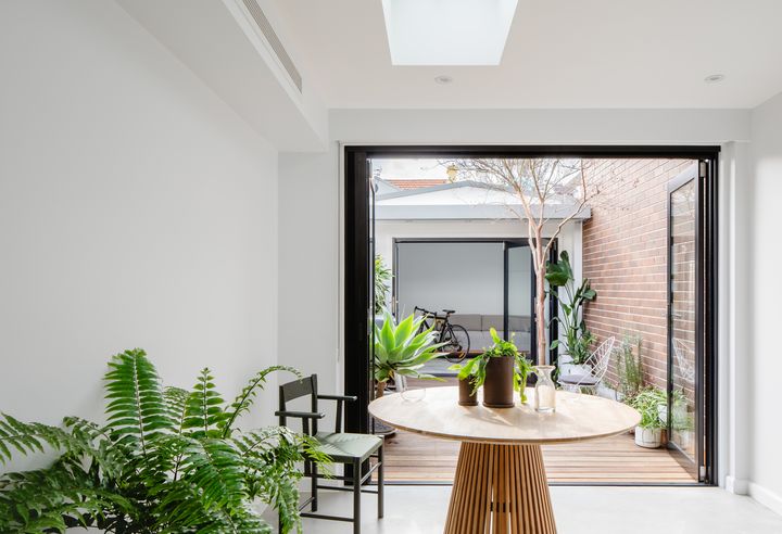 Light and Bright Addition Turns This Tiny Terrace Into Spacious Home