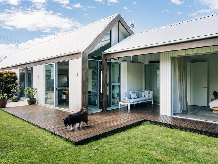 Stage two of a project started over a decade ago completes this home!