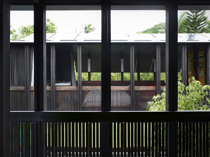 Raven Street House Has Curtains and Shutters Where You'd Expect Walls