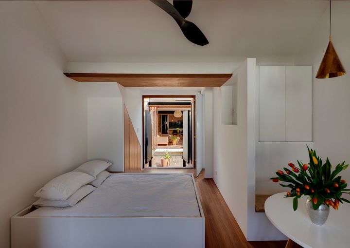 The Renovation of This Terrace Reuses Existing Materials in New Ways