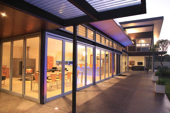 A Modern Off-Grid Eco-House Surrounded by a Permaculture Farm