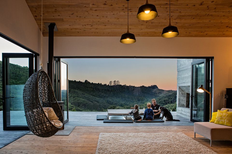 A Home Built Around Connection With Each Other and the Landscape