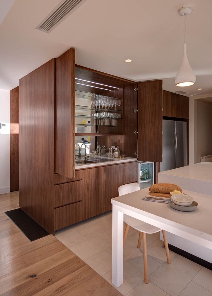 A Stunning Timber Lined Clerestory is the Centrepiece of This Reno