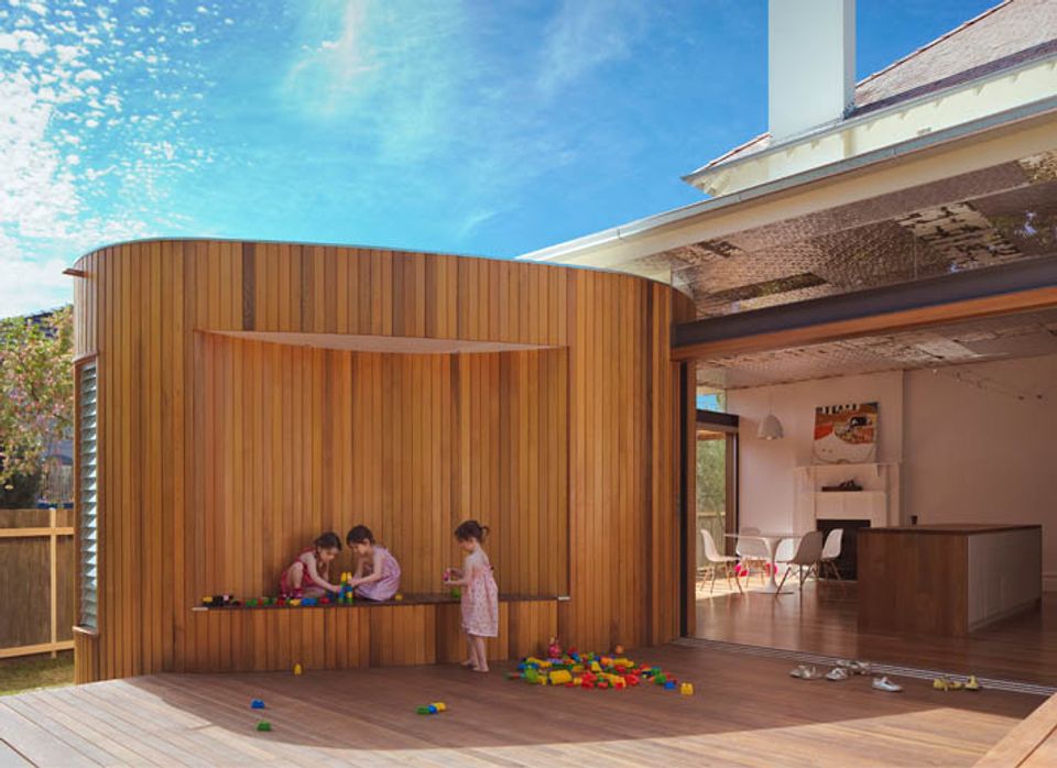 A Fun, Kid-Friendly Home for a Family with Four Children Under Four