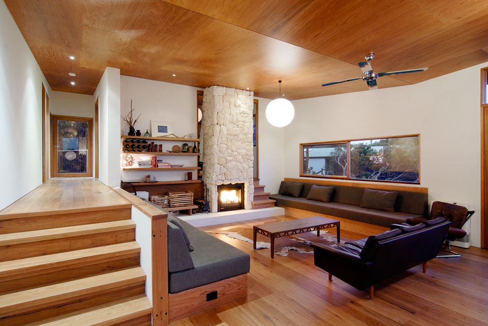 A Busy Family Find Peace and Quiet in Their Designer Fortress House