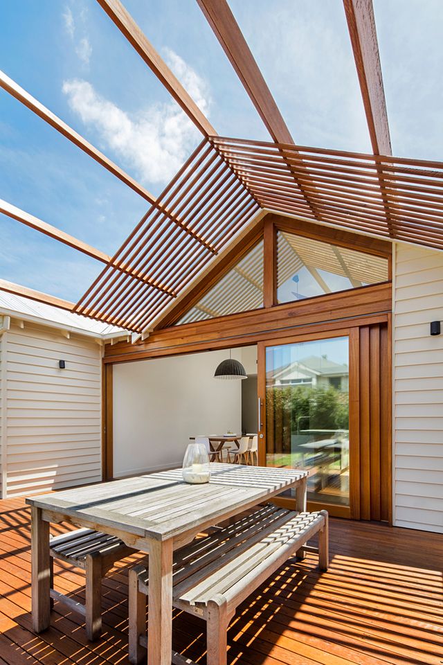 Twin Gables, Rather Than Extra Floor Area, Give the Illusion of Space