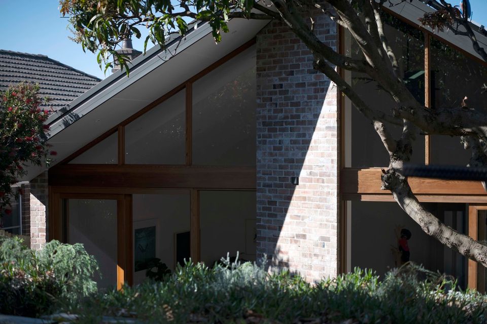 Extending the Original Roofline Creates Stunning Cathedral Ceilings