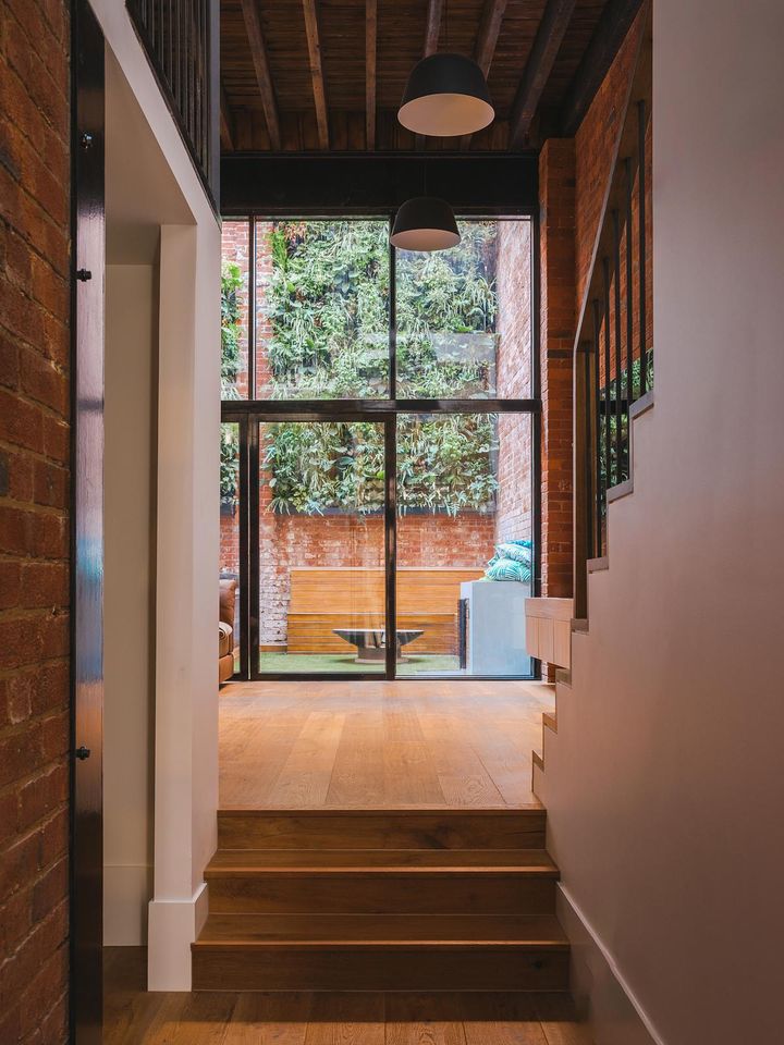 Renovation of a warehouse conversion creates and inner-city oasis