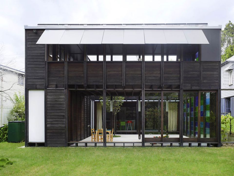 Raven Street House Has Curtains and Shutters Where You'd Expect Walls