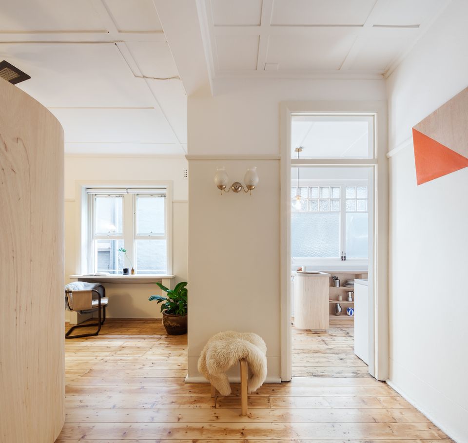 A Bold, Curvaceous Joinery Unit Completely Transforms this Apartment