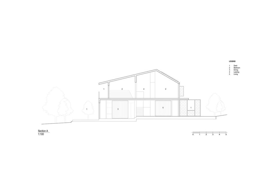 Stonewood House: Wooden 'Bricks' Connect with a Nearby Bluestone Home